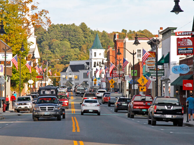 A classic New England hamlet with colorful buildings, Littleton feels like the movie set for "Small Town America: The Director's Cut."