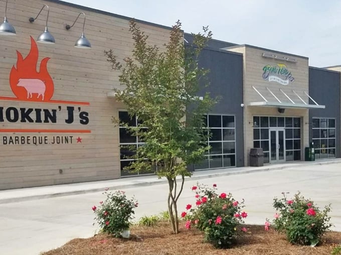 Brookshire's might look like just another grocery store, but to locals, it's where you catch up on town news while selecting produce.