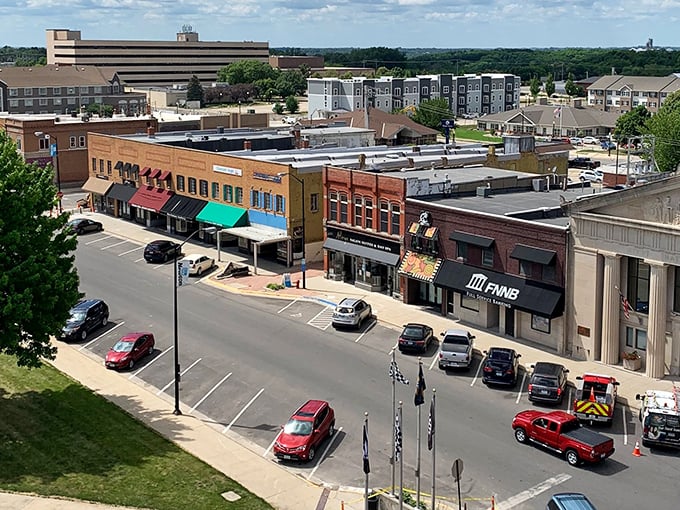 A bird's-eye view of Newton reveals a community where your retirement dollars land softly and stretch surprisingly far.