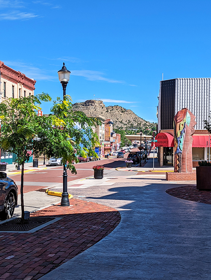 Trinidad's brick-paved streets welcome walkers to a downtown where your retirement dollars stretch like the Colorado sky.