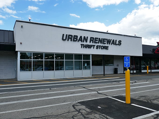 Simple exterior, extraordinary finds&mdash;this Urban Renewals promises treasure hunting without pretense.