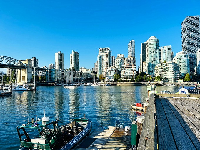 City living meets retirement budget in Vancouver, where this downtown street offers apartments within walking distance of everything.