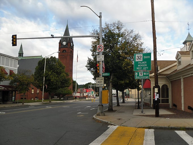 The prominent clock tower in Ware has likely witnessed countless first kisses, last goodbyes, and everything worthwhile in between.