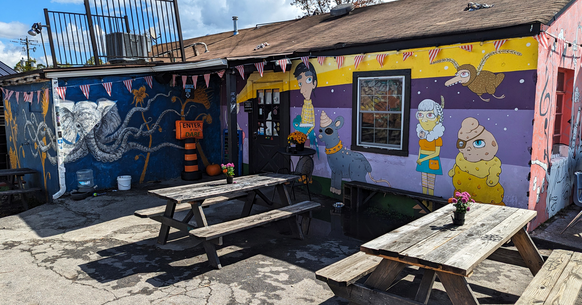 The pink exterior of The Odd delivers your first hint: conventional dining took a detour and landed somewhere gloriously weird in West Asheville.