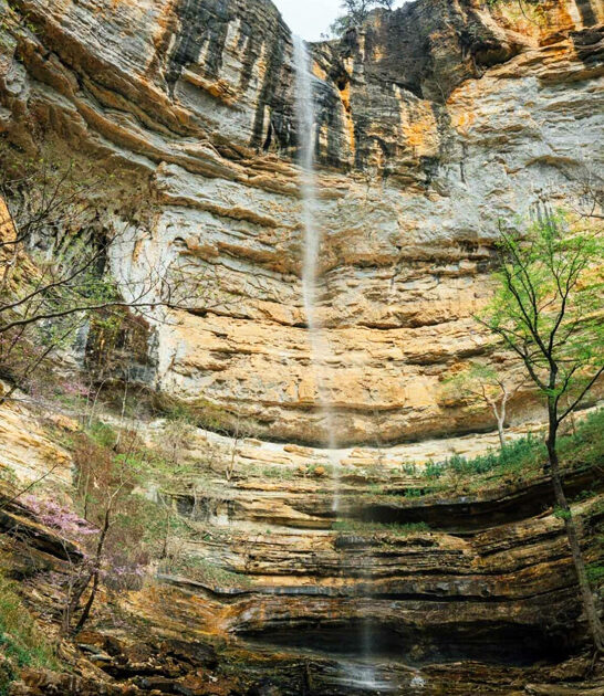 arkansas stunning waterfall ftr
