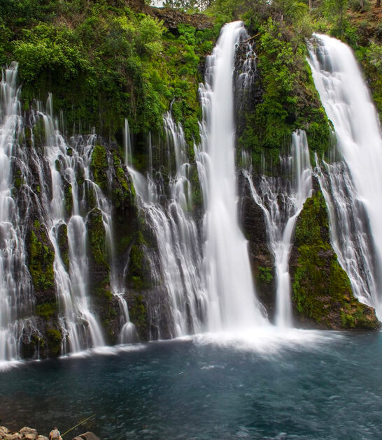 california stunning waterfall ftr