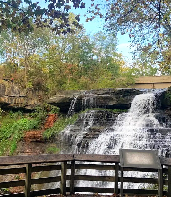 dream surreal waterfall ohio ftr