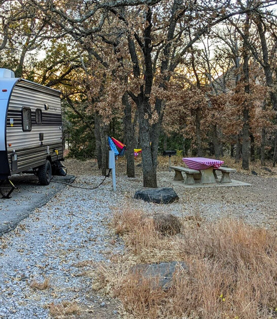 fascinating campground oklahoma ftr