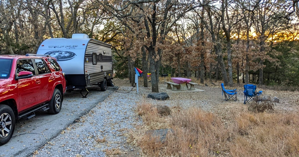 The Fascinating Campground In Oklahoma You’ll Want To Visit All-Year Round