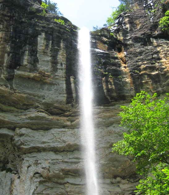 fascinating waterfall arkansas hidden ftr
