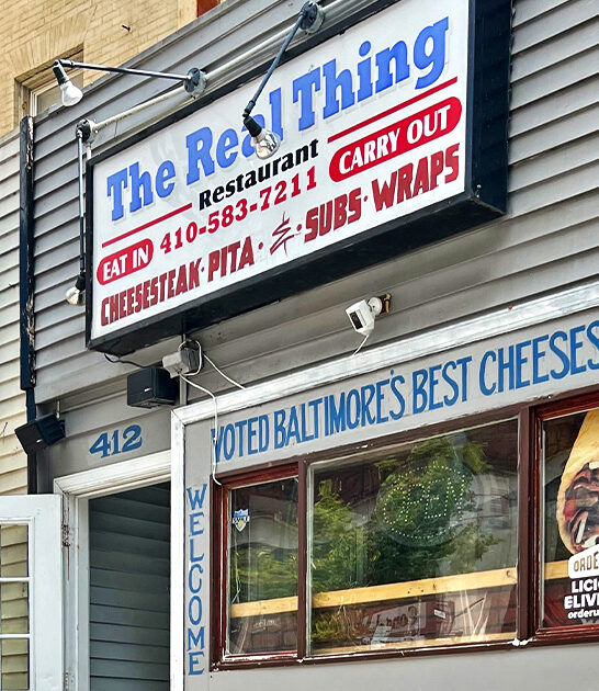 good cheesesteak maryland restaurant ftr