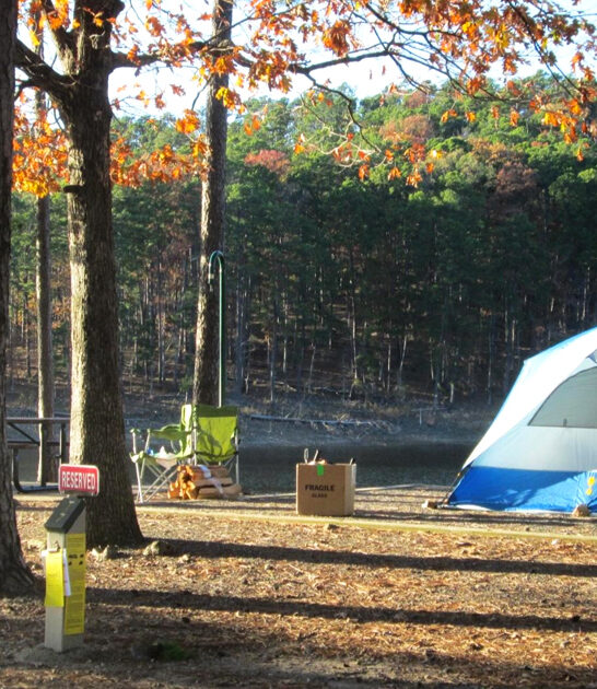 gorgeous campground arkansas ftr
