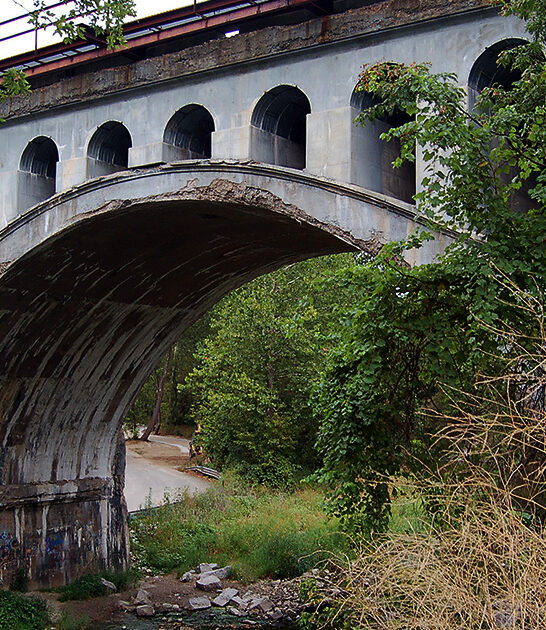 mysterious bridge indiana detour ftr