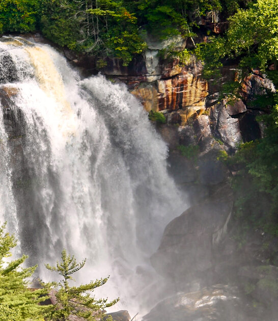 north carolina stunning waterfall ftr