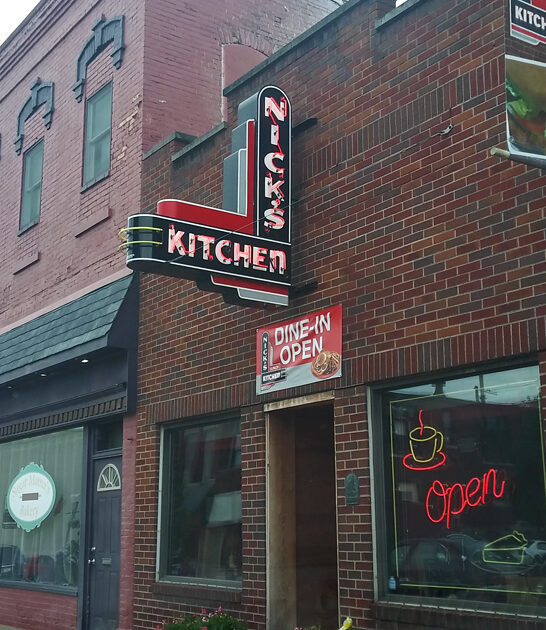 pork sandwich indiana diner ftr