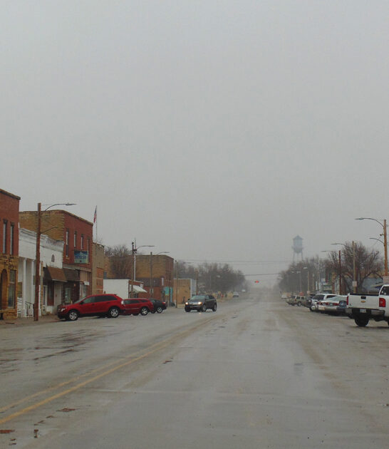 postcard kansas worthy town ftr