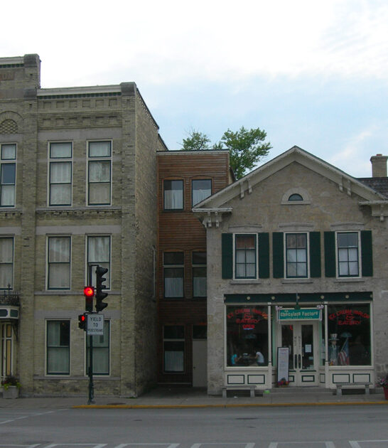 postcard small town wisconsin ftr