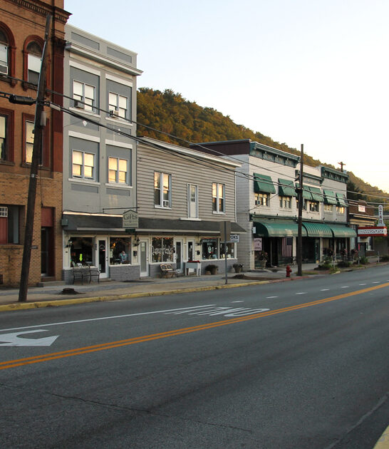 postcard towns west virginia ftr