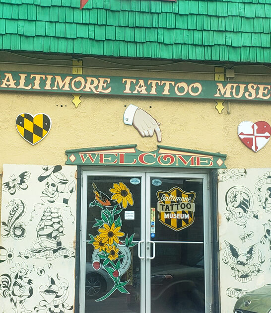 quirky tattoo museum maryland ftr