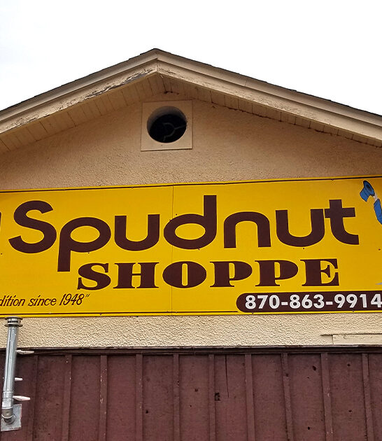 unassuming donut arkansas shop ftr