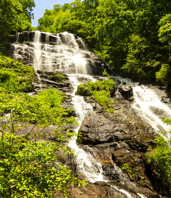 waterfall georgia adventure ftr
