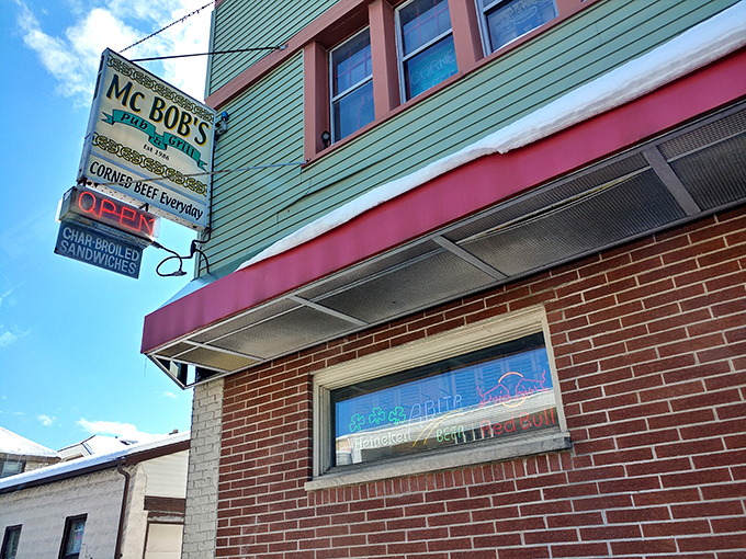 Welcome to McBob's, where the exterior is as unpretentious as a Midwest handshake, but inside lies a treasure trove of culinary delights.