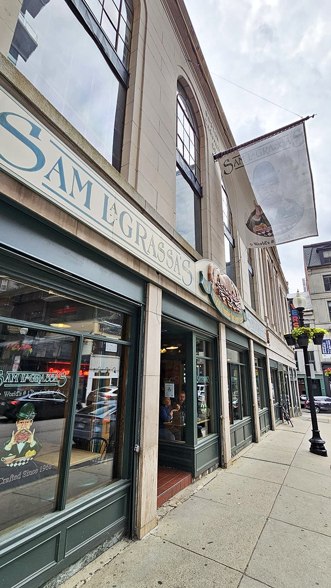 A sandwich-lover's paradise in the heart of Boston. Sam LaGrassa's bold claim of "World's No. 1 Sandwiches" might just be onto something.