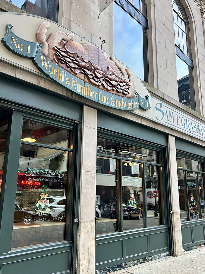 A sandwich-lover's paradise in the heart of Boston. Sam LaGrassa's bold claim of "World's No. 1 Sandwiches" might just be onto something.