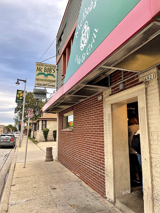 Welcome to McBob's, where the exterior is as unpretentious as a Midwest handshake, but inside lies a treasure trove of culinary delights.