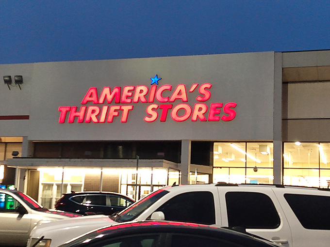That iconic blue storefront isn't just a building&mdash;it's a portal to possibility, where bargain hunters begin their quest for hidden treasures.