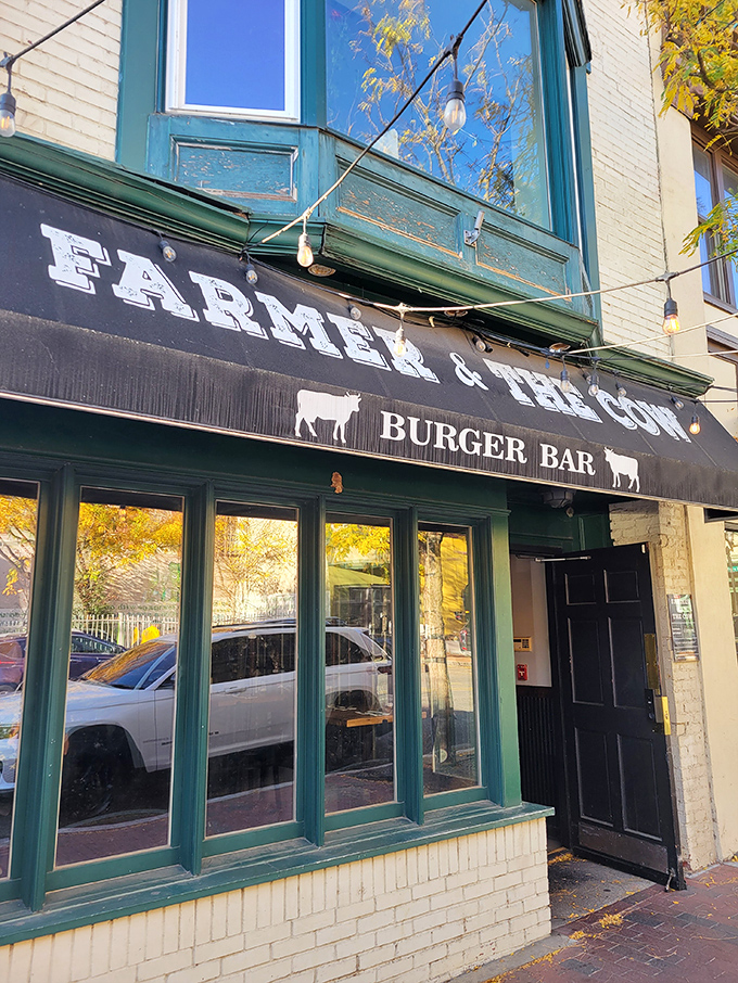 The unassuming storefront of Farmer & The Cow beckons with simple charm, like that friend who doesn't brag but always delivers the goods.