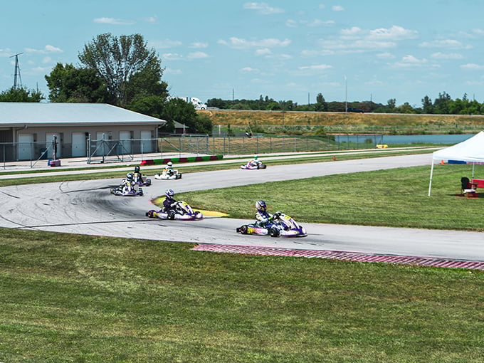 Racing dreams come to life on this professional-grade karting circuit where everyday Hoosiers channel their inner Mario Andretti along perfectly maintained asphalt. 