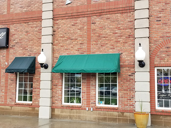 The unassuming brick exterior of Copper Rill belies the culinary magic happening inside. Like finding a Rolex in a cereal box&mdash;surprising and delightful.