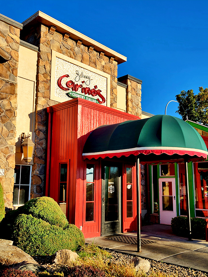 Tuscan dreams come true in Ammon! The stone facade and vibrant landscaping make this pasta paradise feel like a European getaway in eastern Idaho.