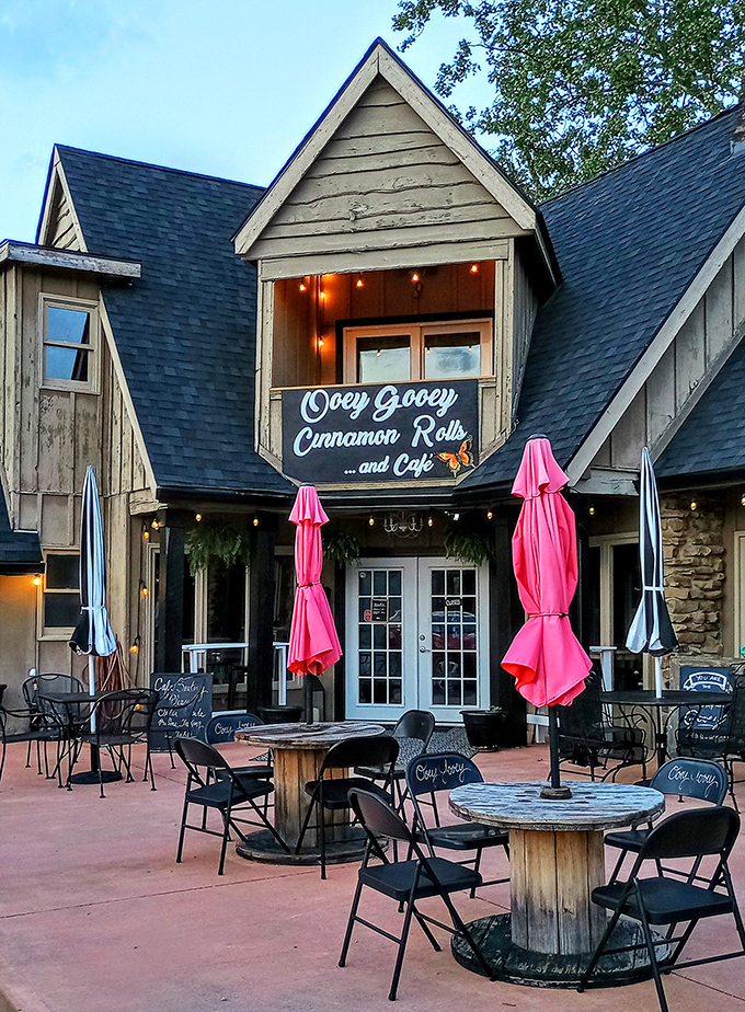 The charming wooden fa&ccedil;ade of OoeyGooey beckons like a siren song to pastry lovers, complete with butterfly logo that practically whispers, "Follow me to carbohydrate paradise."