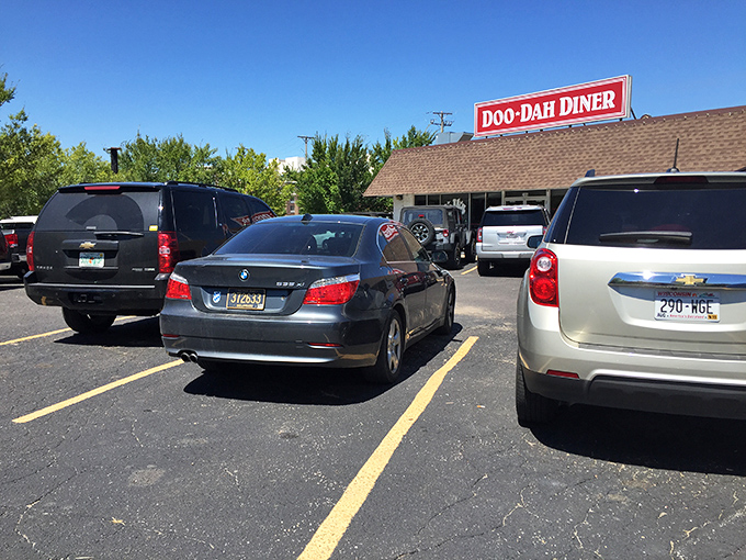 The unassuming exterior of Doo-Dah Diner stands like a beacon of breakfast hope amid Wichita's landscape. Good food doesn't need fancy architecture.