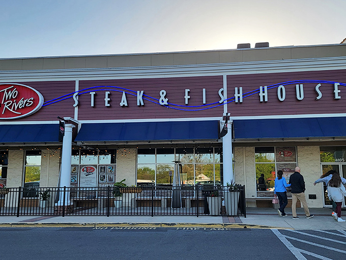 The unassuming strip mall exterior of Two Rivers hides culinary treasures within&mdash;like finding a Rolex in a paper bag.