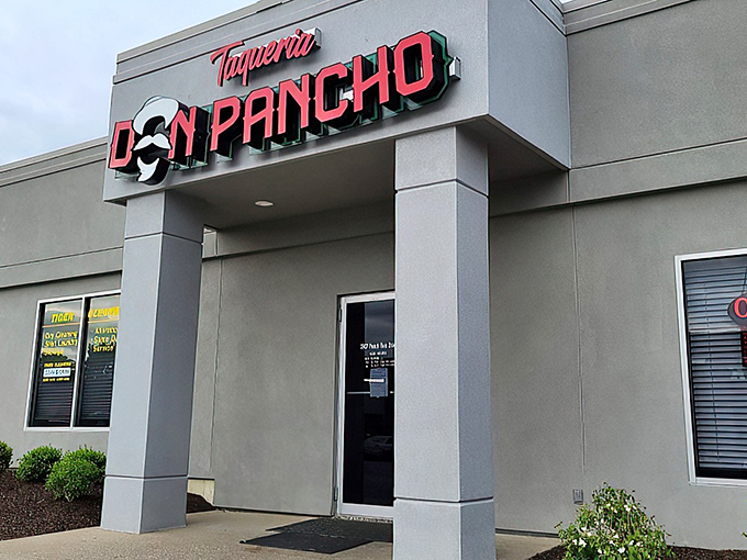 The unassuming exterior of Taqueria Don Pancho proves once again that culinary treasures often hide in plain sight, waiting for curious appetites to discover them. 