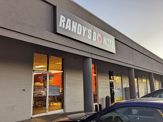 The iconic giant donut sign at Randy's isn't just a landmark&mdash;it's a beacon of hope for those suffering from acute pastry deficiency. 