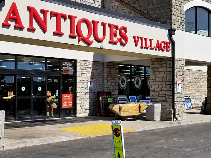 The stone facade of Antiques Village might look unassuming, but inside awaits a treasure hunter's paradise that would make Indiana Jones trade his whip for a shopping cart.