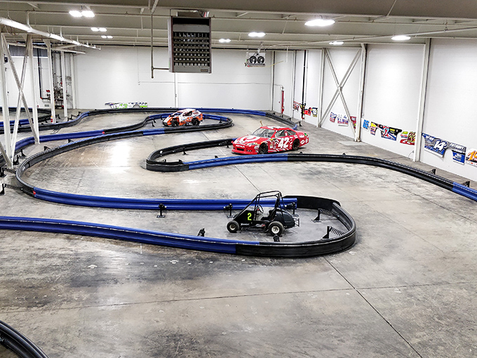 Young speed demons take the wheel in these high-performance karts. Nothing says "childhood dream fulfilled" quite like the perfect racing line.
