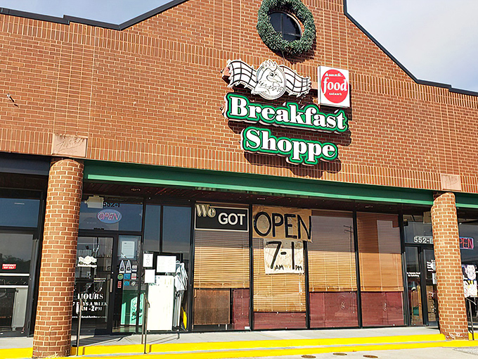 That iconic green sign against brick is like a lighthouse for hungry souls. The Food Network seal of approval isn't just for show&mdash;it's a promise.