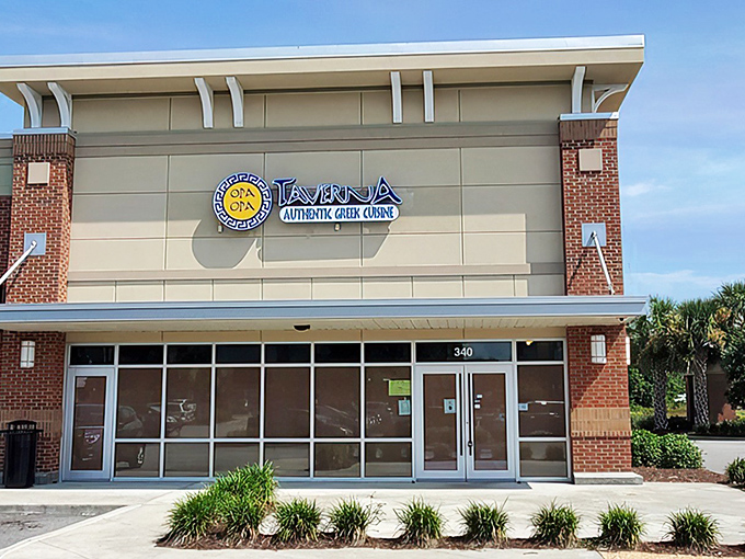 The unassuming exterior of Opa Opa Taverna might not scream "culinary adventure," but inside awaits a Greek flavor explosion that'll transport you straight to the Mediterranean.