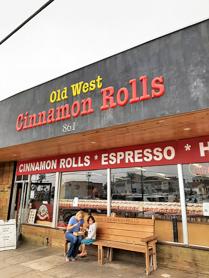 The unassuming storefront of Old West Cinnamon Rolls in Pismo Beach might not look like food paradise, but trust me&mdash;culinary miracles happen behind those doors.