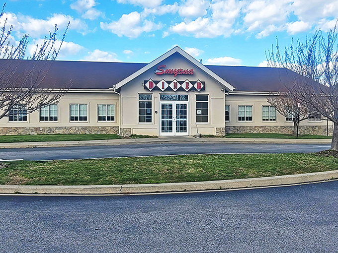 The classic diner facade beckons like an old friend. That iconic "DINER" sign might as well say "Come in, we've got gravy."
