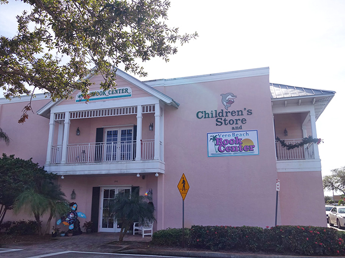 The pink palace of prose stands proudly on the Treasure Coast, its two stories promising literary adventures for readers of all ages.