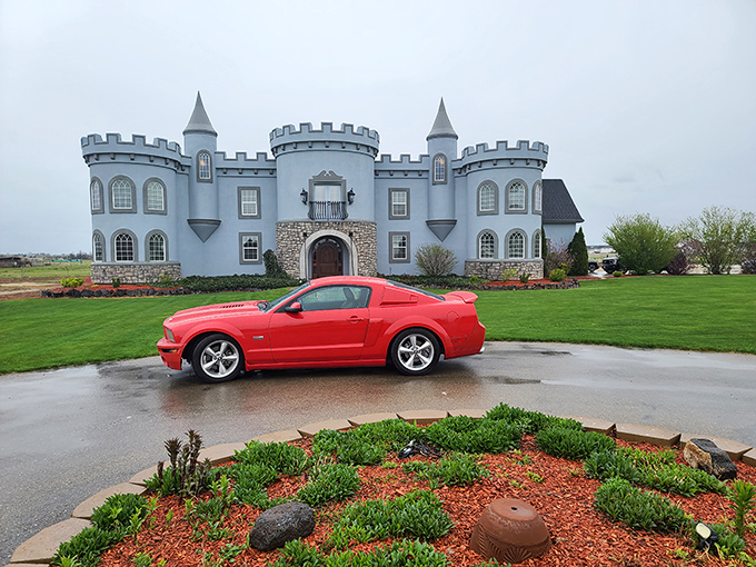 Who needs Europe? This fairy-tale castle rises from Idaho's landscape like a medieval mirage, complete with turrets and towers that would make Cinderella feel right at home.
