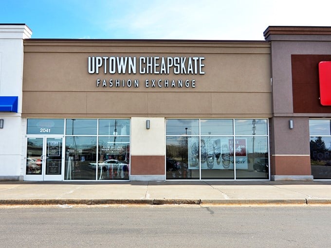 The storefront beckons like a fashion oasis in the desert&mdash;sleek, inviting, and promising treasures that won't require a second mortgage.