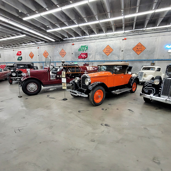 Knight Rider meets firefighting history! This sleek black Corvette parked beside a vintage fire truck shows how dramatically automotive design evolved while maintaining that unmistakable American flair.