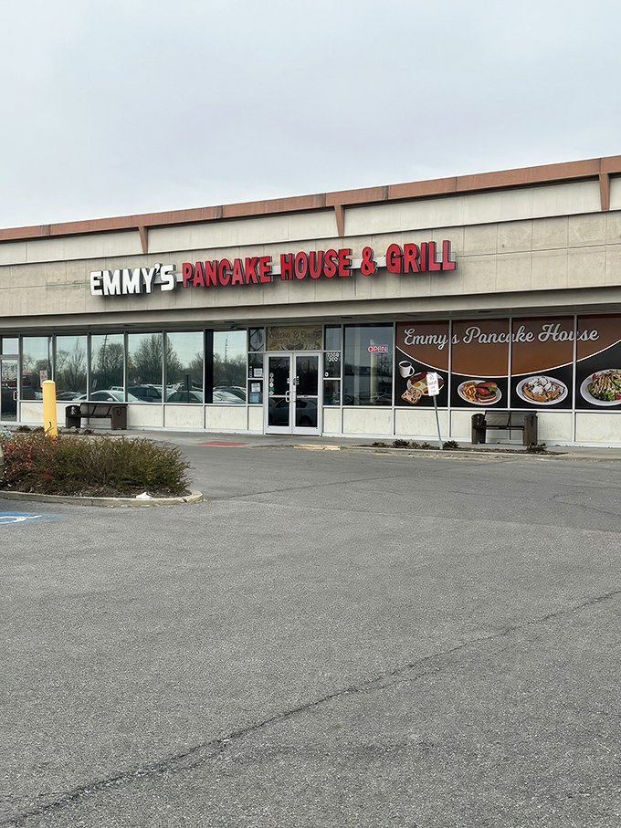 Emmy's humble exterior belies the breakfast paradise within&mdash;like finding a treasure chest disguised as an ordinary building in suburban Avon.